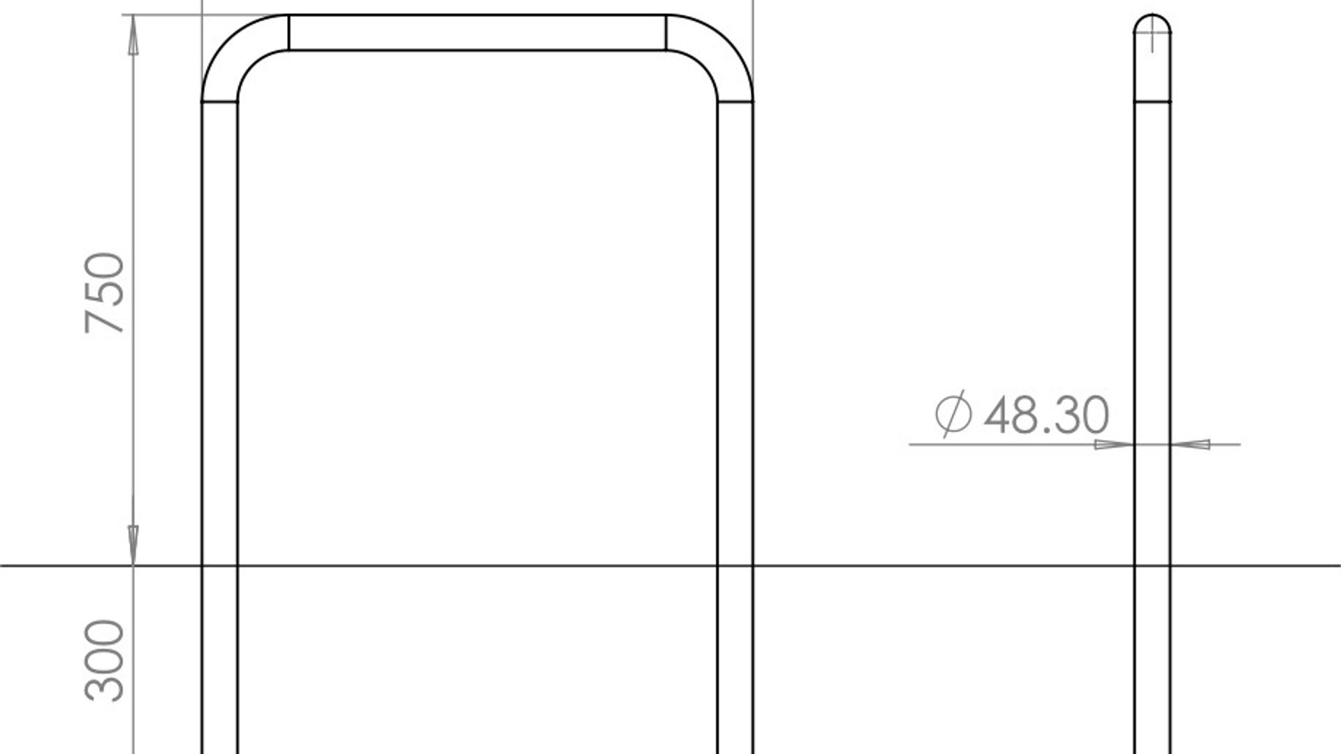 Stainless Steel Sheffield Stand