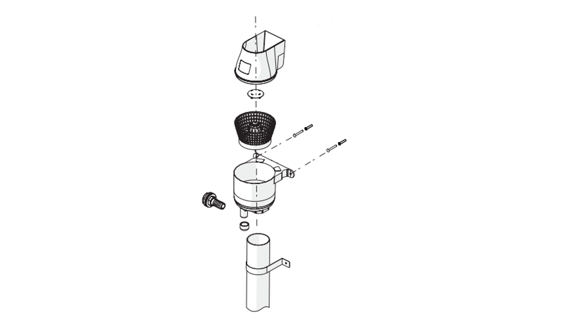 Gutter Mate Easy Clean Diverter and Filter